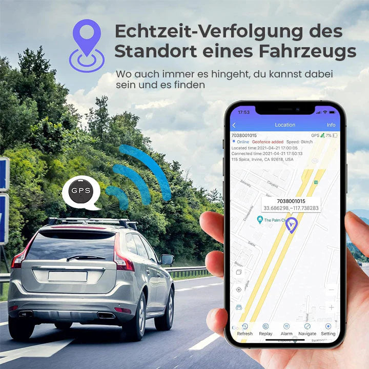 1+2 Gratis | TrackGPS™ | Echtzeit-Verfolgung des Standort eines Fahrze ...