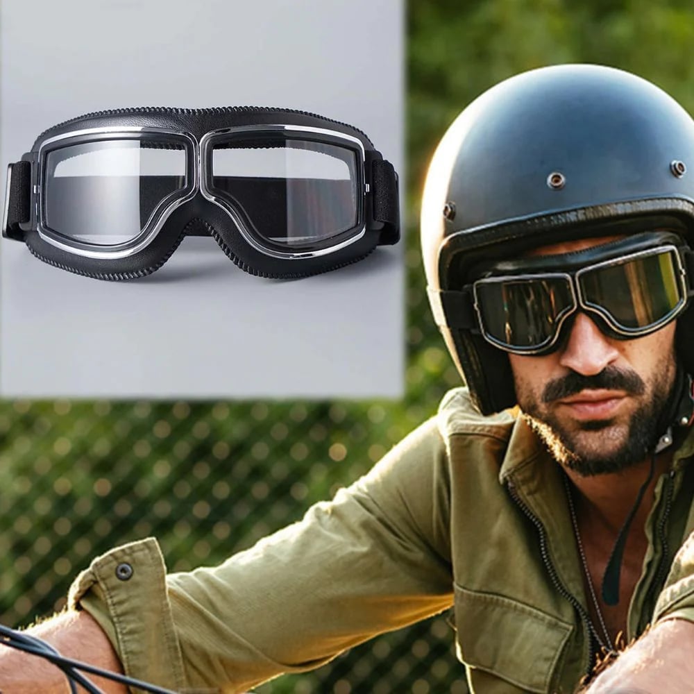 RetroGoggles™ | Vintage Motorradbrille – Movina Deutschland
