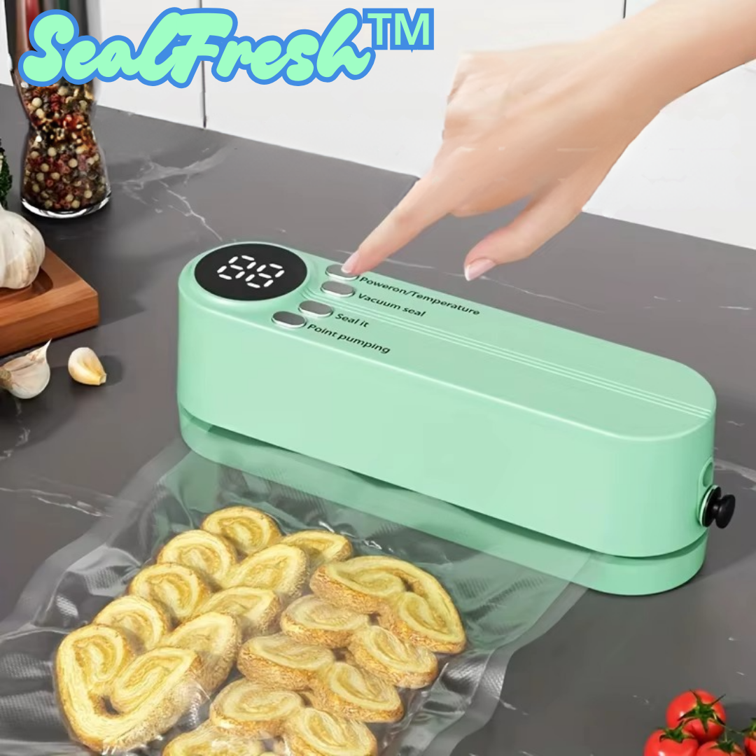 SealFresh™ | Kabelloses Vakuumversiegelungsgerät – Movina Deutschland